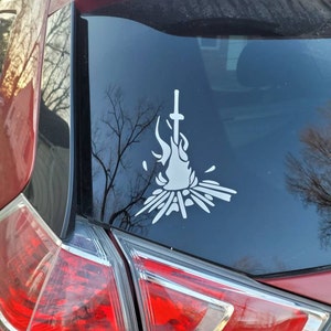 Dark Souls warriors of Sunlight Covenant Decal Vinyl Sticker - Etsy