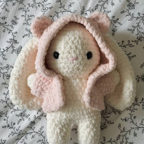 2 in 1 Hoodie Bunnies Crochet Pattern | Bunny + Hoodies - Etsy