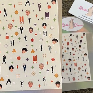 Stray Kids ODDINARY Stray Kids Waterslide Nail Decals SKZ - Etsy