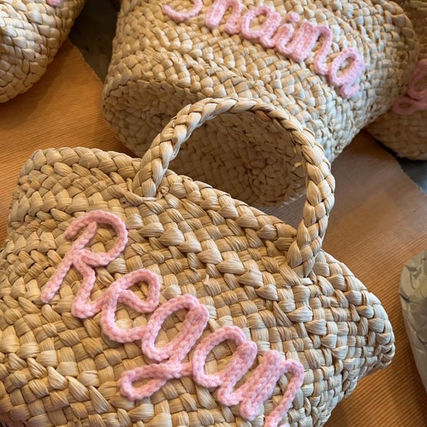 Personalized Baby Shower Gift Basket,rope Cotton Baby Gift Basket,toy ...