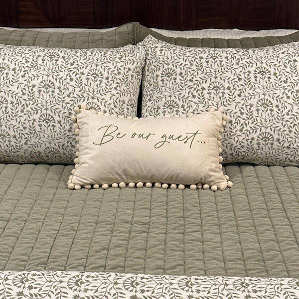 Velvet Pom Pom Personalized Words Pillow, Name Pillow, Customized ...