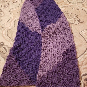 Corner to Corner Scarf (C2C) Crochet PATTERN PDF - One Skein Project ...
