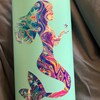Paddle Board Monogram Decal, SUP Decal, Monogrammed Decal, Stand up ...