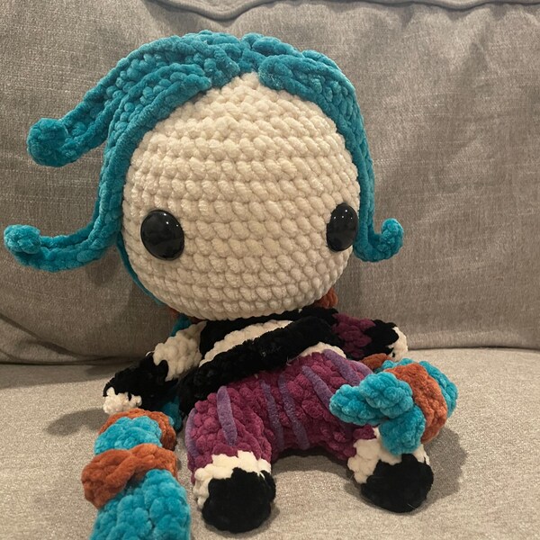 Art Clown Plush Horror Movie Halloween Spooky Scary Custom Handmade ...