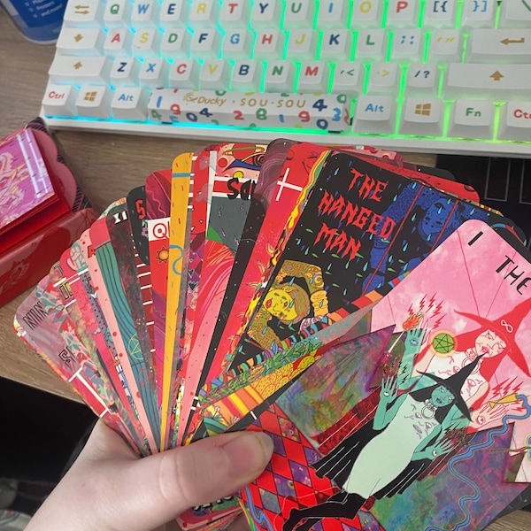 Mars Power Tarot Deck - Etsy