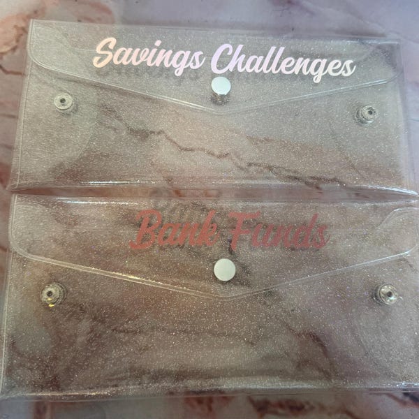 Disc Bound Clear Cash Envelopes Envelopes, Savings Envelopes, Cash ...