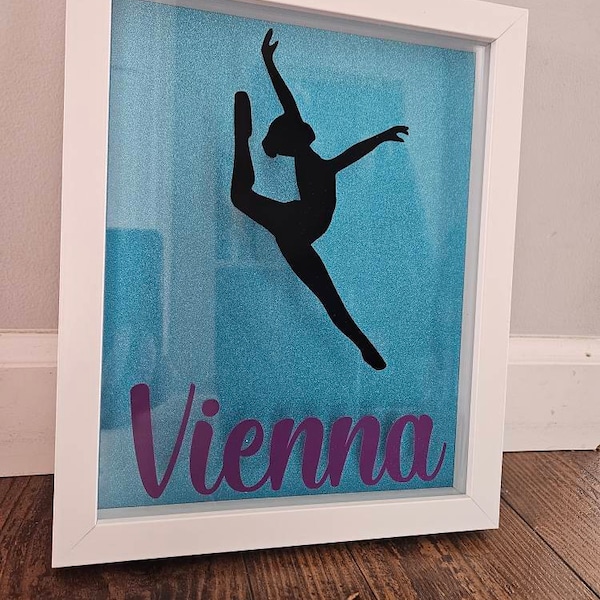 Dance Shadowbox - Dance Pins - Dancer Gift - Dance Team Gift - Ballet Gift - Competition Pin Box ...
