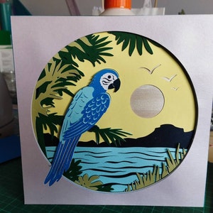 Floral Bouquet SVG Shadow Box Template, Flowers 3D SVG Shadowbox ...