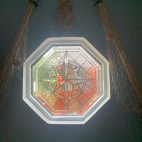Awesome Sailor Moon Stained Glass Window Panel Hangings - Etsy Canada