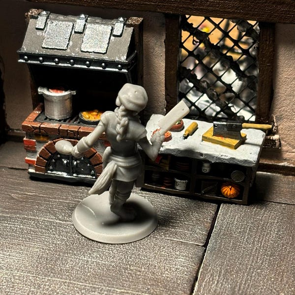 Vampire Castle Terrain Bases, Furniture Base Miniature Dungeons and ...