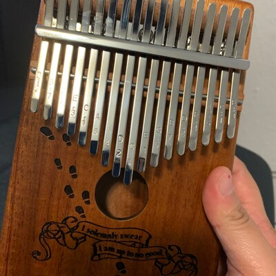 2019 April New Kalimba 17 Keys Thumb Piano Finger Piano Hand Piano ...