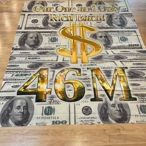 Studio 54 Birthday Party Photo Backdrop Prop, 70s Party Backdrop, Party ...