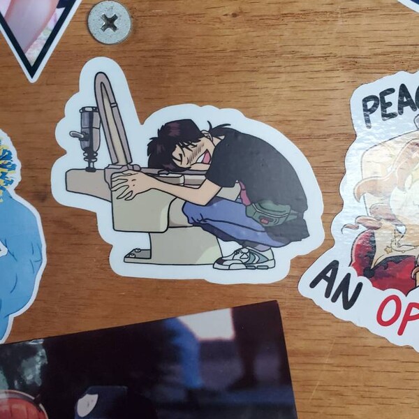 Snooze Zzz Dim Sum Sticker (1) Waterproof Matte Sticker - Sleepy ...