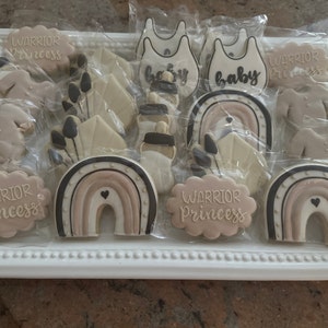 1/DZ Birthday Cookies Black, White, and Gold - Etsy