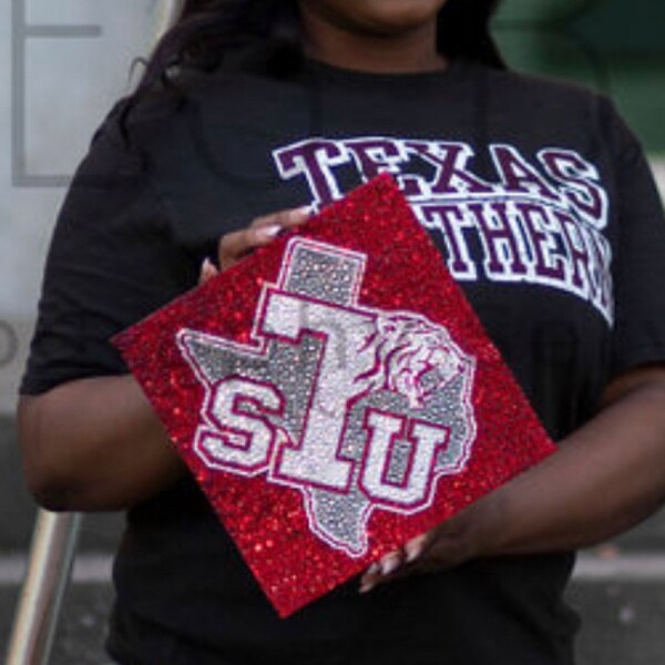 Custom Rhinestone Grad Caps - Etsy