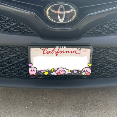 Dreamy Poyo Cute License Plate Frame - Etsy