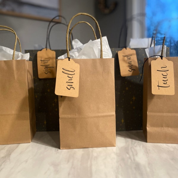 Christmas With You Makes Perfect Sense - 5 Senses Card and Tag Set ...