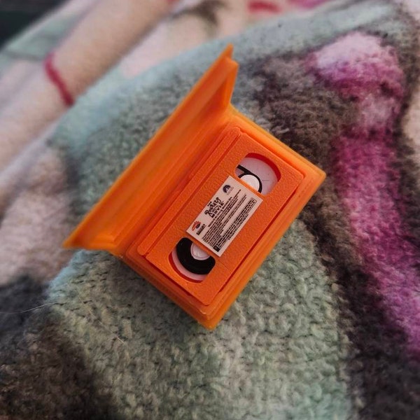 Miniature Orange VHS Tapes, 1/6 Scale and 1/12 Scale - Etsy Canada