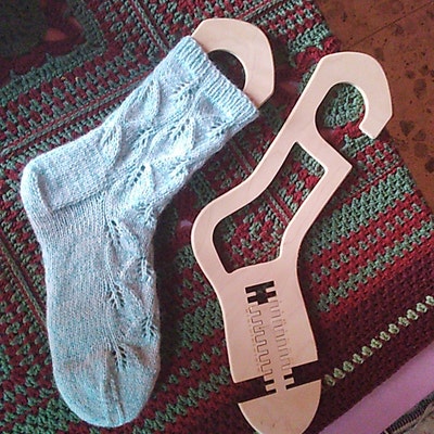 Pair x2 Socks Blockers Wooden Socks Blockers Knitting Gift Idea ...