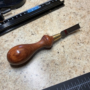 French Edgerbubinga Grip by Palosanto Factoryhandmade Tool - Etsy
