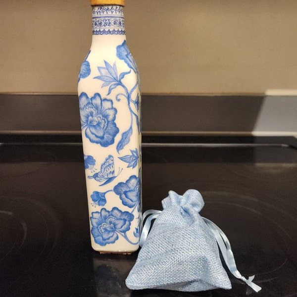 Extra Large Honey Bee/floral Utensil Holder, Honey Bee Caddy, Honey Bee ...