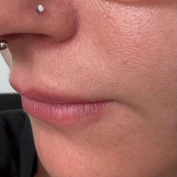 16G White Opal Septum Clicker Hoop, Nose Ring, Opal Clicker Ring, Opal ...