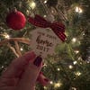 Our First Home Christmas Wooden Engraved Ornament 2025 | My First Home ...