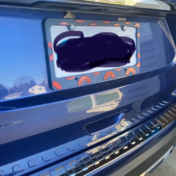 Phish / Raised Donuts / Plastic License Plate Frame - Etsy