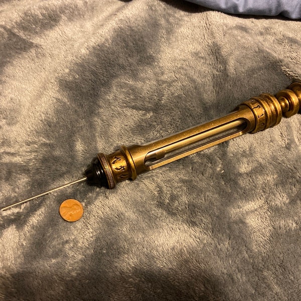 Van Helsing Werewolf Antiserum Syringe Prop Replica - Made From Metal ...