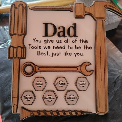 Father's Day Tools SVG Bundle 2-6 Kids Svg FILE ONLY - Etsy