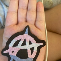 Genderfluid Pride Anarchy Patch, Iron-on Patch, Sew-on Patch - Etsy