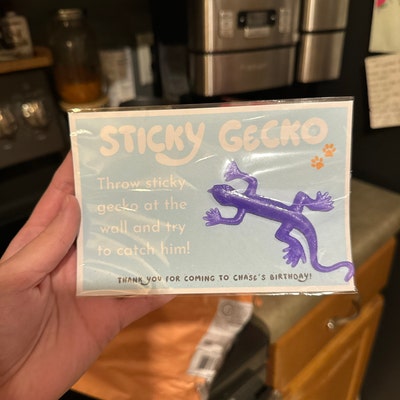 Keepy Uppy, Sticky Gecko, Bluey Party Decor, Toddler Party Favors ...