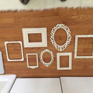 Set of 5 Gold Picture Frames Gold Wall Frames WEDDING | Etsy