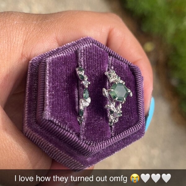 Color Changing Gemstone Ring, 6x8mm Emerald Cut Alexandrite Wedding ...