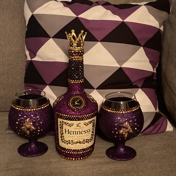 Jazzy and Bucky--blinged Out 750ml Buchanans Deluxe Scotch Whiskey ...