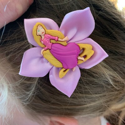 Disney's Ariel, the Little Mermaid Hair Clip/ Hair Bow, Sea Green ...