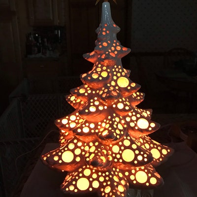 Atlantic 314 Lava Ceramic Tree With Mother of Pearl - Etsy