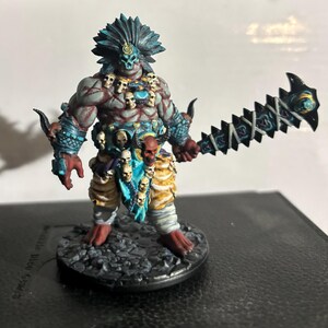 Orc Tribe Warchief | Dnd | Pathfinder | Frostlands | Castnplay | 28mm ...