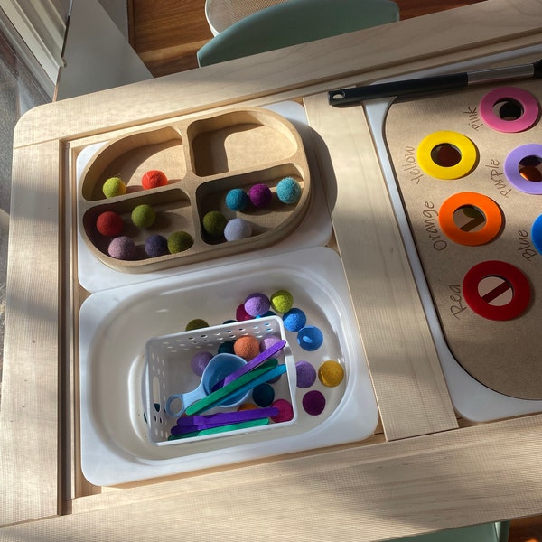 FLISAT/ TROFAST "dinosaur" Sorter Puzzle. Wooden Insert. Sensory Play ...