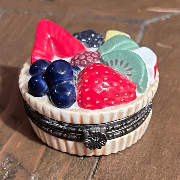 Vintage Cooking Club Porcelain Hinged Trinket Box - Sold Separately - Etsy