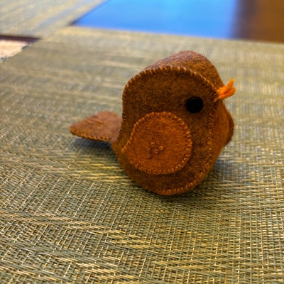 Sewing Pattern for Felt Bird Plush - Etsy