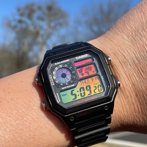 Casio AE-1200 Gradient Filter Screen - Etsy