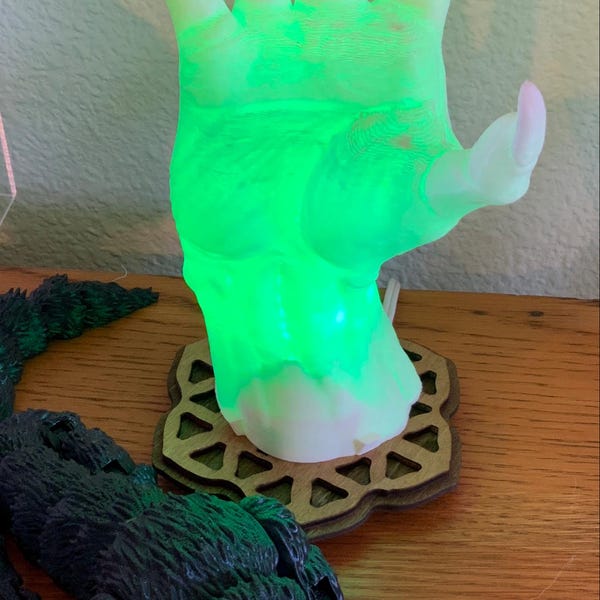 Claw Hand - 3D Printed Accent Lamp - Etsy