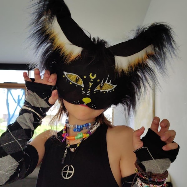 DIY Guide: Therian Ears Tutorial + Pattern Digital Template PDF Cosplay ...