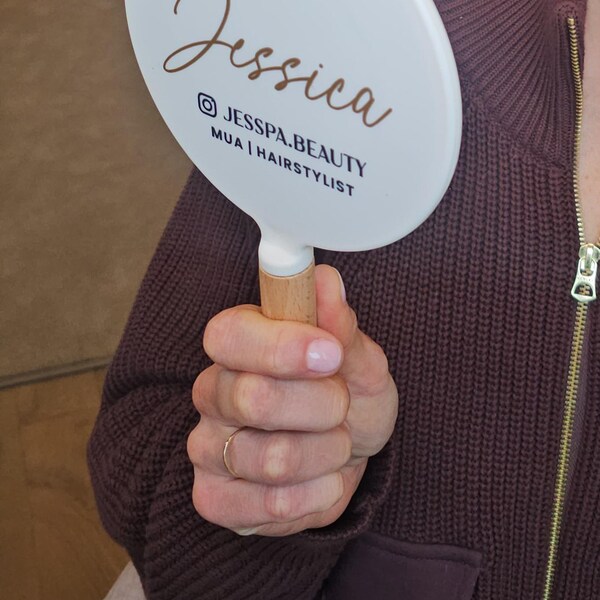 Brow Artist Custom Mirror, Beauty Studio, Personalized Aesthetic ...