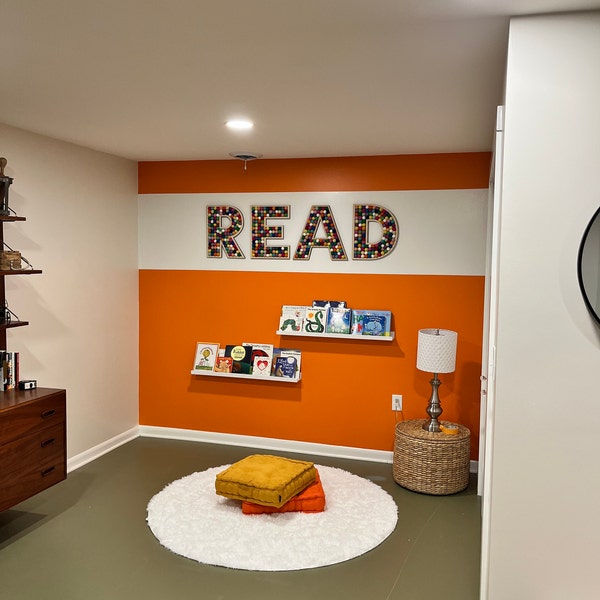 READ Wall Letters - Etsy