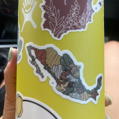 Mexico Sticker Mexico States Country Sticker Vinyl Sticker Waterproof ...
