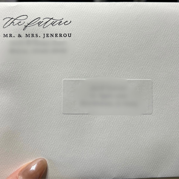 Future Mr & Mrs Stamp, Wedding Invitation RSVP Stamp, Save the Date ...