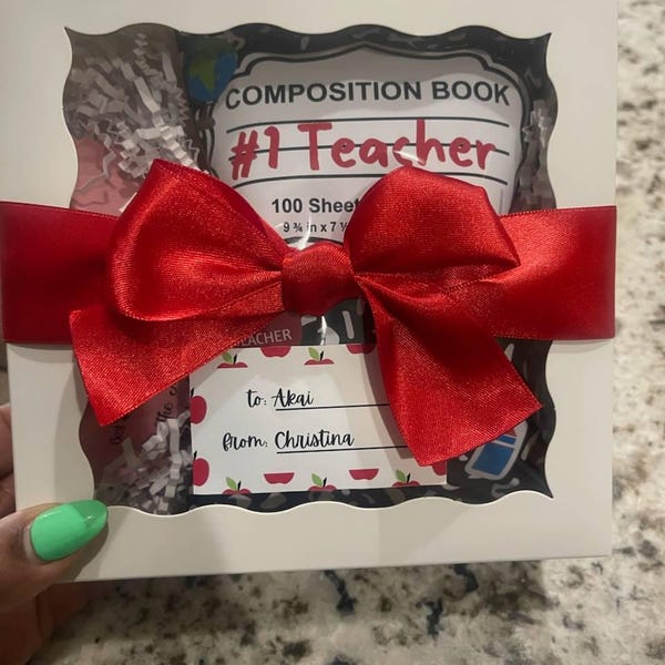 Teacher Holiday Goodie Box, Teacher Snacks, Teacher Appreciation Gift ...