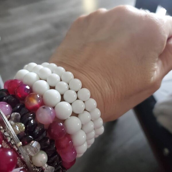 7 Chakra Natural Gemstone Crystal Chips Bag 1oz 7 Types Drilled Chip ...